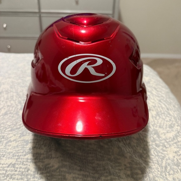 Rawlings | Other | Rawlings Red Baseball Helmet | Poshmark